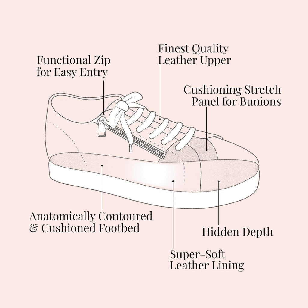 Swirl Olive Leather Sneakers For Plantar Fasciitis Sole Bliss