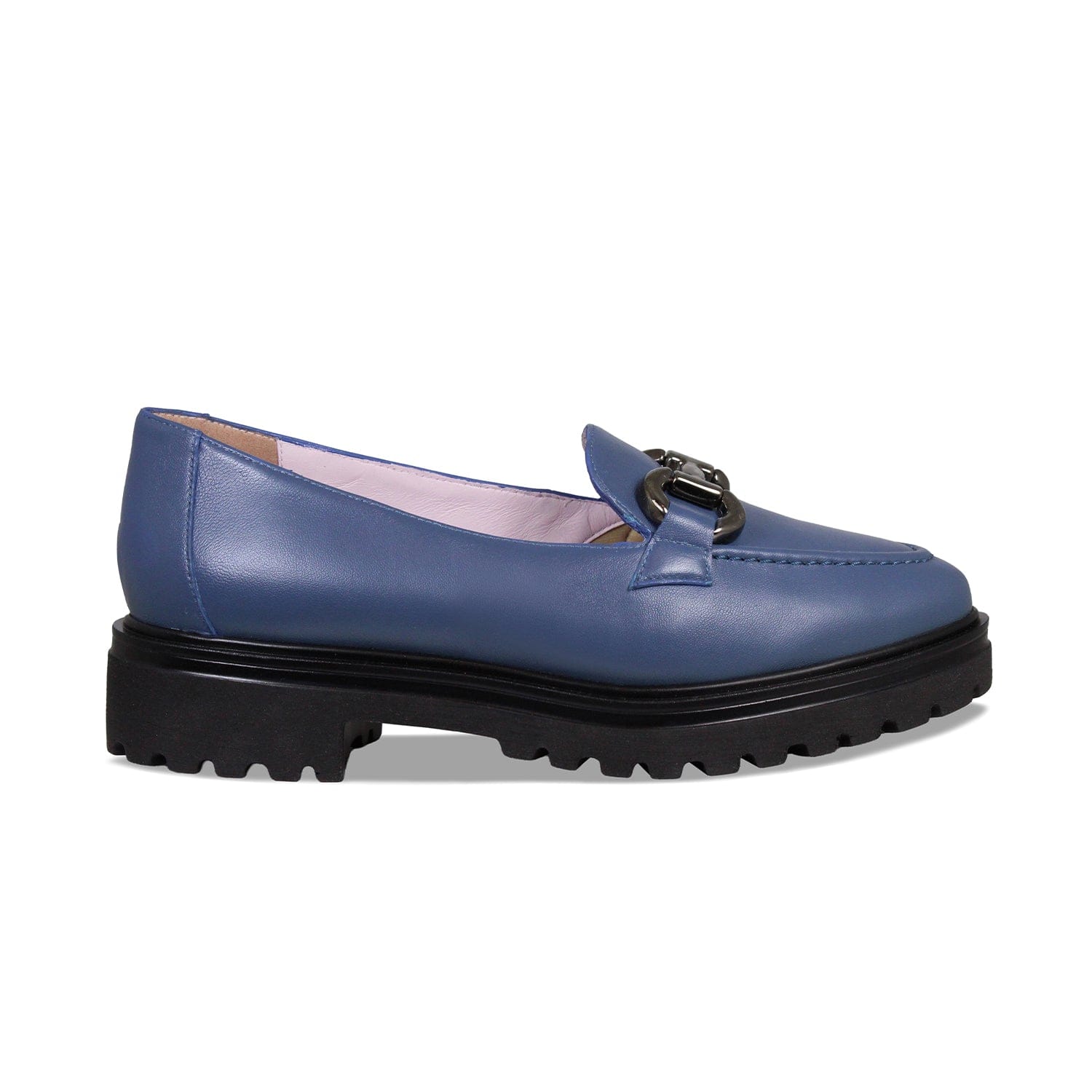 Treasure: Denim Leather - Supportive Loafers For Women | Sole Bliss ...